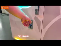 Commercial Cotton Candy Factory Vending Machine Scanner For Theme Park
