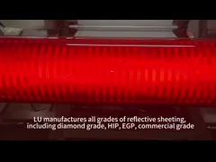 China Plotter Cutting Micro Prismatic EGP Retro Reflective Sheeting For Street Signs for sale