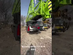 ZOOMLION Used Boom Trucks ZTC1100V7531 Powerful With 110 Tons Capacity