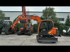 DX75 Used Doosan Excavator 0.40m3 Bucket 7500kg With Safety Operation