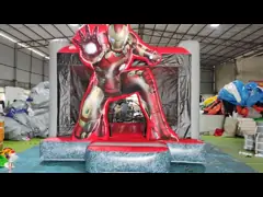 China Commercial inflatable bounce house kids play colorful bouncy castle for sale