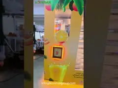 Konmax fresh squeezed orange juice vending machine