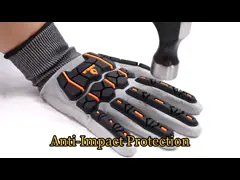 Гибкие ботинки защиты труда ANSI A4 18G с покрытием TPR и размером S-XXL