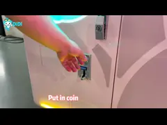 Full automatic cotton candy vending machine multiple language available cotton candy maker