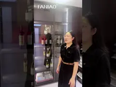 Home Style Interior Smart High Gloss Model Modular Wood Grain Kitchen Cabinets For Apartment