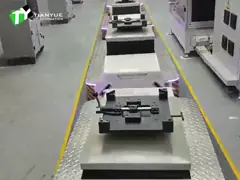 China Steering Wheels Weight AGV Automated Guided Vehicle Customized Load-Bearing Fixture Type for sale