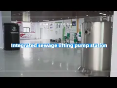 Sewage lifting pump station