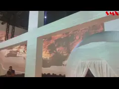 6000 루멘 3LCD 레이저 프로젝터 전문 홀로그램 프로젝션