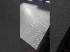 China Aisi 304 316 Prime Stainless Steel Checker Plate Low Colbalt Ss One Bar Two Bar Three Bar Five Bar for sale