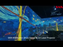 China WUXGA 7000 Lumen Short Throw Projector 150 Inch Short Throw Projector 5000 Lumens for sale