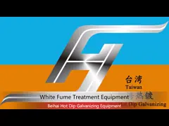 White Fume Treatment Equipment A Clean Galvanizing Factory