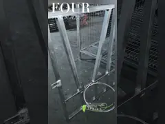 China 1.2M Heavy Duty Dog Playpen Strong Metal Dog Run Dog Enclosure Pet House for sale