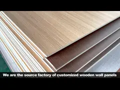 Bamboo Charcoal Wood Veneer 5mm/8mm