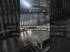 Gabion wire mesh machine production line
