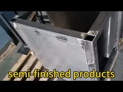 Custom laser cutting and welding metal semi-finished products，