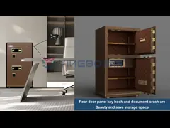 China Coffee Solid Steel Luxury Smart cash locker for office Security YB/N7-100D for sale