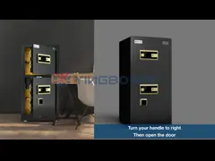 China Black Double Door Home Smart Security Safe Box H39.5in YB/RS-100D for sale