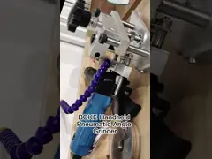 China Portable Glass Edge Chamfering Machine Slate Pneumatic Angle Grinder for sale