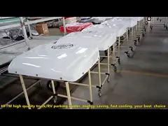 China Split Parking RV Truck Roof AC Unit Electric Air Conditioner DC 12 Volt for sale