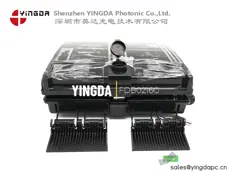 China 24 Fibers Fibre Termination Box Pole Mounting Fiber Optic Junction Box for sale