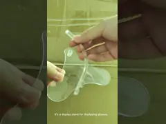 Occhiali da sole Display stand acrilico piattaforma di visualizzazione rotante per il commercio al dettaglio