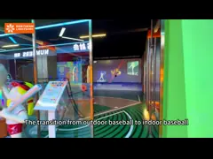 interactive projector games Sports Ar Indoor Amusement Baseball Simulator