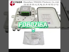 FDB0216A Mm Fiber Optic Splitter Box , ABS IP68 Fiber Optic Termination Box
