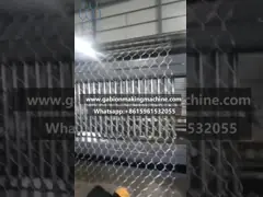 Gabion mattress making machine production line