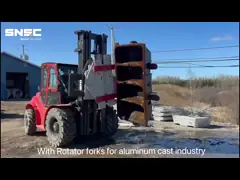 China 5 Ton 4x4 All Rough Terrain Off Road Diesel Forklift With Big Power Engine for sale