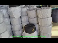 8 Strand 12 Strand Marine mooring rope