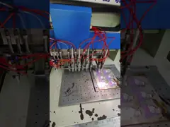 Multi Color Silicone Dispensing Machine Full Automatic Soft PVC Keychain Machine