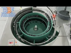 PU Coating Vibratory Bowl Feeder Small Plastic Product Rotating Vibration Feeder