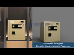 YB/RS-45 fingerprint lock home safes golden