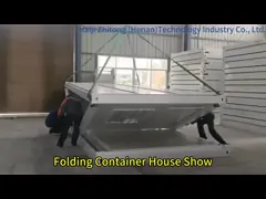 40ft Prefabricated Steel Frame Prefab House Flat Pack Container for Bathroom Shop