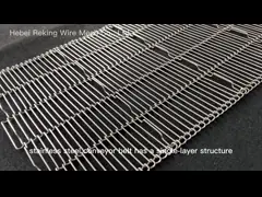 Stainless steel conveyor belt