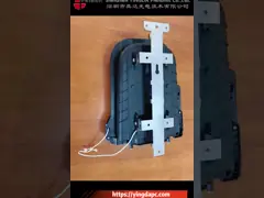 China External IP65 CPE Black PP Fiber Cable Joint Box Transformer 16 SC Adapter for sale