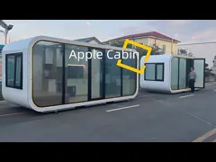 China Newest Hot Sale Apple Cabin Modular Resort Homestay Tiny Hotels for sale