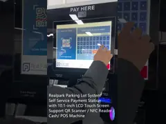 19.1 pulgadas Autopay Machine Parking Touch Automático de pago de la máquina