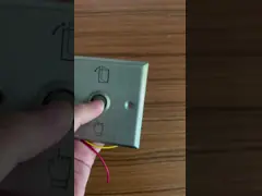 Electric Access Control Door Release Push Button Stainless Steel