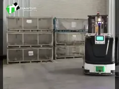 China Intelligent Laser Guided Forklift AGV - 2000kg Load Capacity, 3000mm Lift Height, CAN Communication for sale