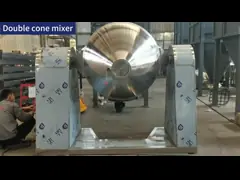 China Customizable Twin Cone Powder Particle Mixer Dust-free And Low Noise for sale