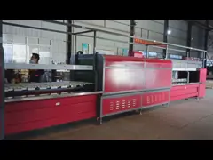 China Customzed Double Layer Shoe Production Line Automatic Shoe Assembly Line With Infrared Oven for sale