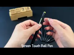 China Wholesale Custom Logo Metal Touch Screen Ball Pen Soft Rubber Colorful Stylus Pen for sale