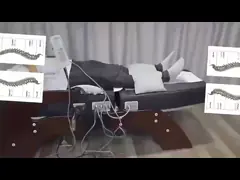 Spine Care Jade Stone Roller Massage Therapy Bed Spa Body Thermal Jade Massage Bed Infrared Massage Bed