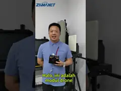 Enlace de datos de drones con banda de frecuencia con interfaces HDMI LAN y TTL para transmisión y control de imágenes HD