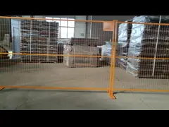 50mm*100mm Temporary Fence Weld Urban Architecture Facilities Canada
