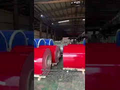 Gloss Aluminum Coil Strong Bonding Weathering Resistance PE Coating Polyester Finish