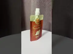 Customized 121C 135C Retort Proof Stand Up Spout Pouch For Liquid Food