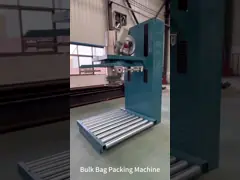 China Open Pocket Ton Bag Feed Metering Packaging Scale Powder Ton Bag Metering Packaging Machine Chemical Raw Material Ton Bag Machine for sale