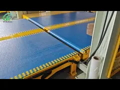 Double Basket Stacker Modular Belt Down Stacking